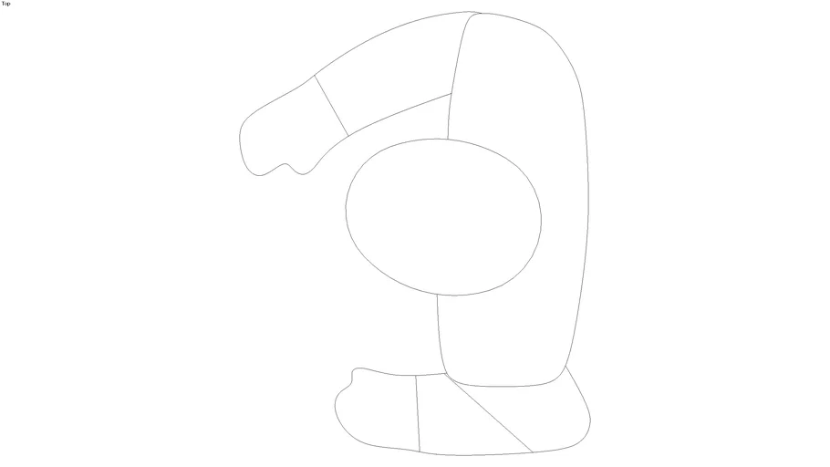 2d man standing | 3D Warehouse