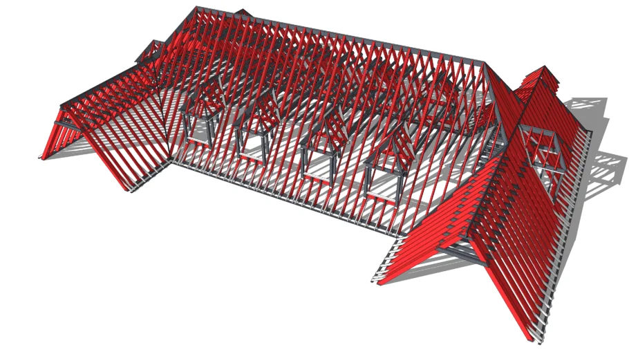 BiMUp 5D - Timber Roof 02 | 3D Warehouse