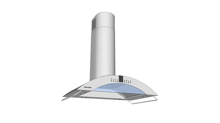 36' Wall-Mounted Vent Hood | 3D Warehouse