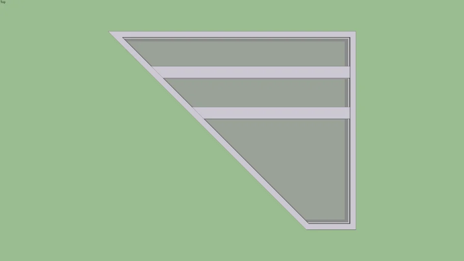 Marvin Modern Direct Glaze Trapezoid Window P4-10 | 3D Warehouse