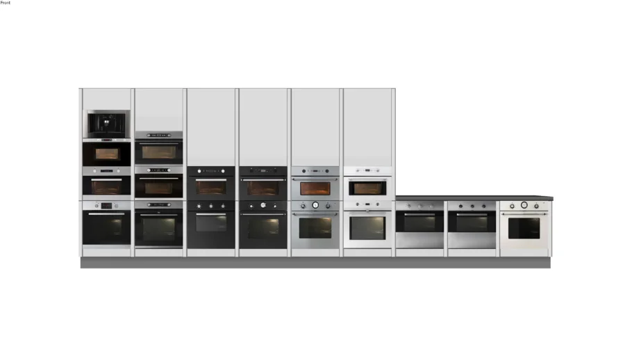 Kitchen built-in ovens textures | 3D Warehouse