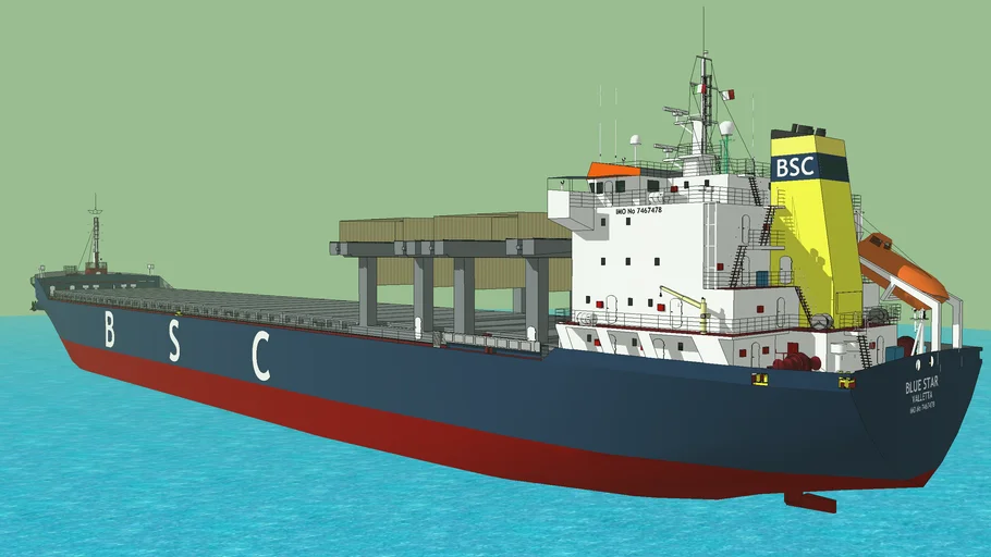 Open Hatch Bulk Carrier | 3D Warehouse